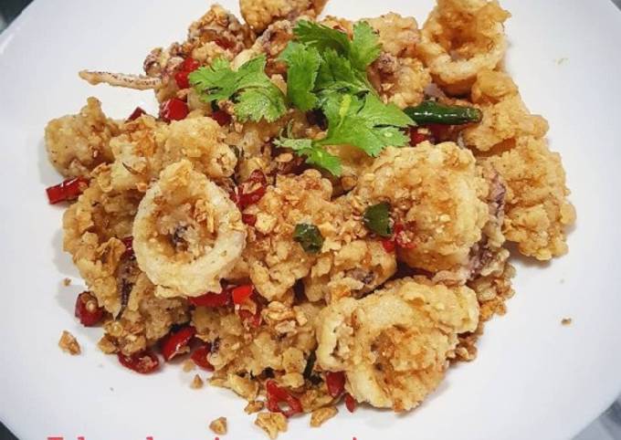 Resep Cumi cabe garam oleh Yerrika Arief - Cookpad