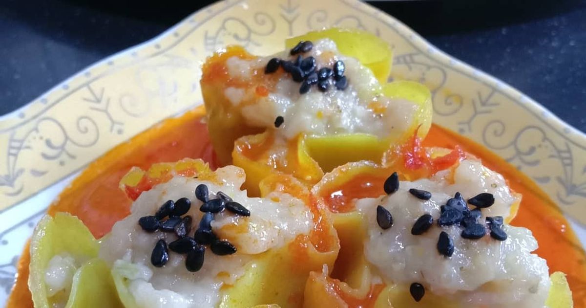Resep dimsum sayur jamur tiram rumahan enak dan mudah - Cookpad