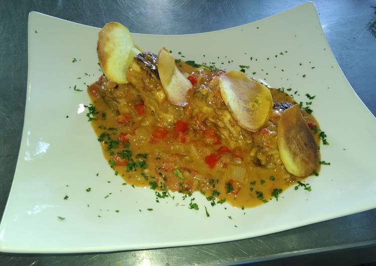 Mero al coco Receta de chef pizmar- Cookpad