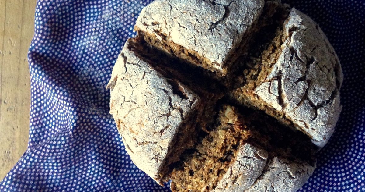 Mini Rye Flour Soda Bread With Molasses Recipe by Felice