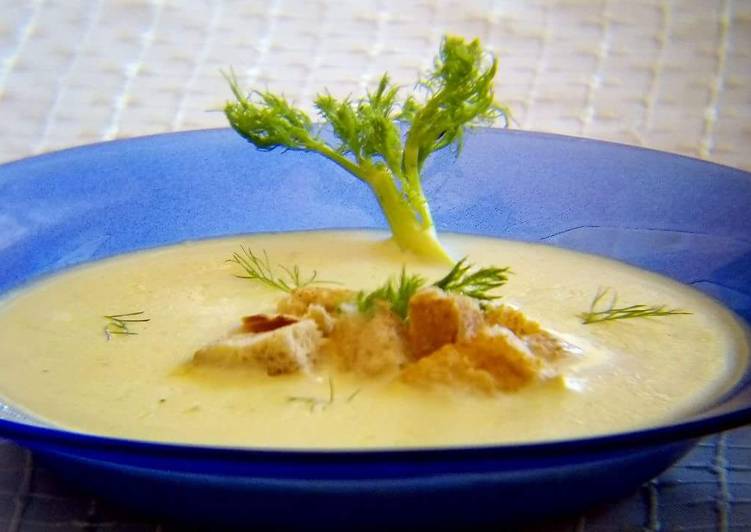 Édeskömény-krémleves | Annamária receptje - Cookpad receptek