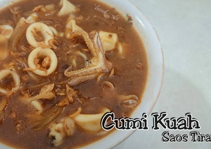Resep Cumi Kuah Saos Tiram oleh Wajan_makE - Cookpad