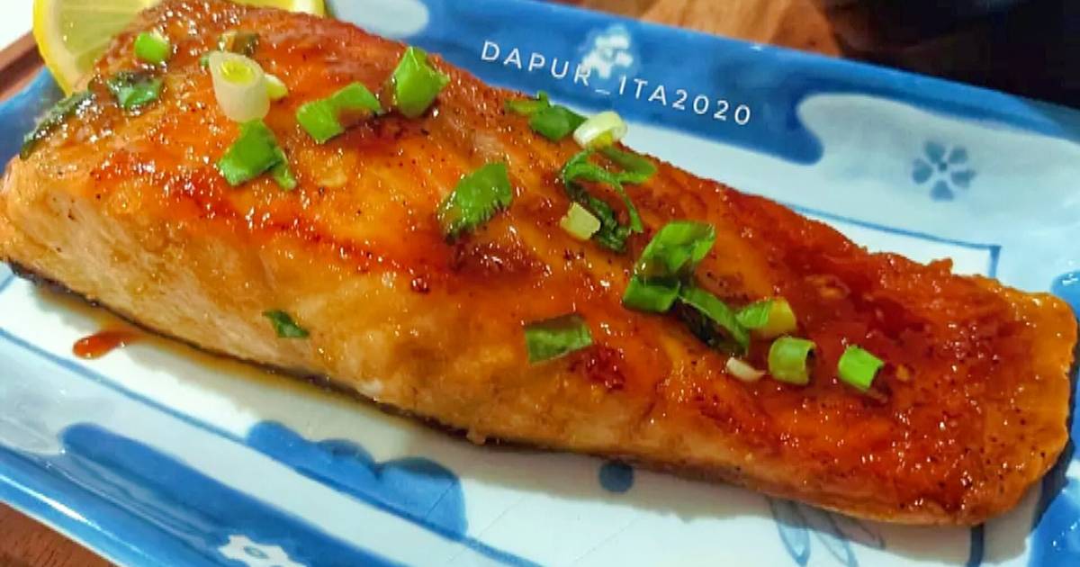 Resep Salmon Teriyaki oleh Anggraita - Cookpad