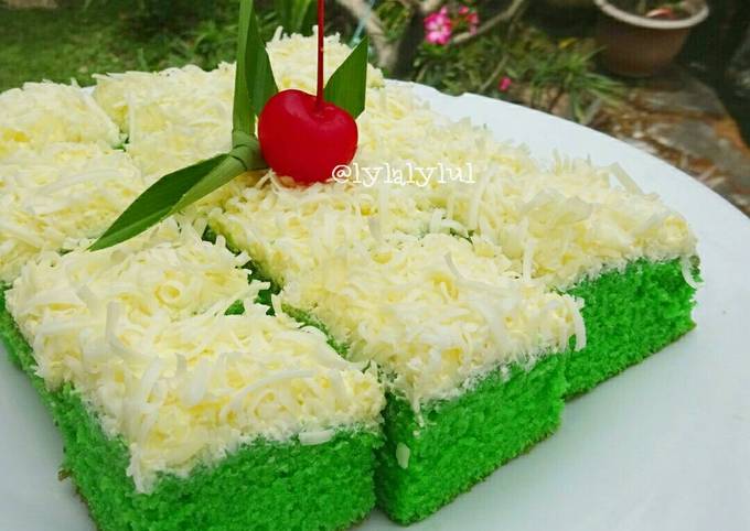 Resep Cake Pandan Keju oleh lylalylul - Cookpad Resep Cake Pandan Keju oleh lylalylul - Cookpad
