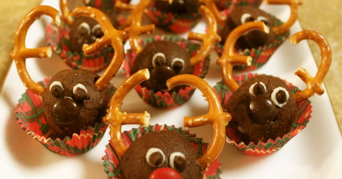 Reindeer Christmas Truffles ♪ Recipe by ごん太はな