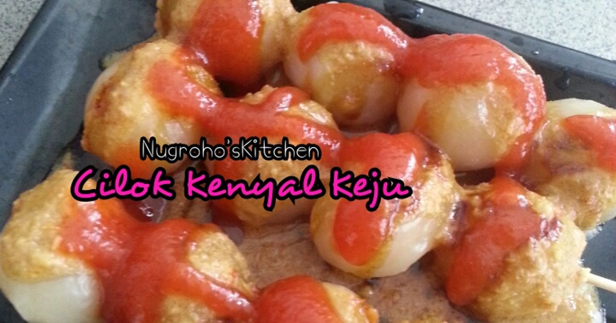 Resep Cilok Kenyal Keju (A Ci Dico Lok) oleh Nugroho's Kitchen - Cookpad