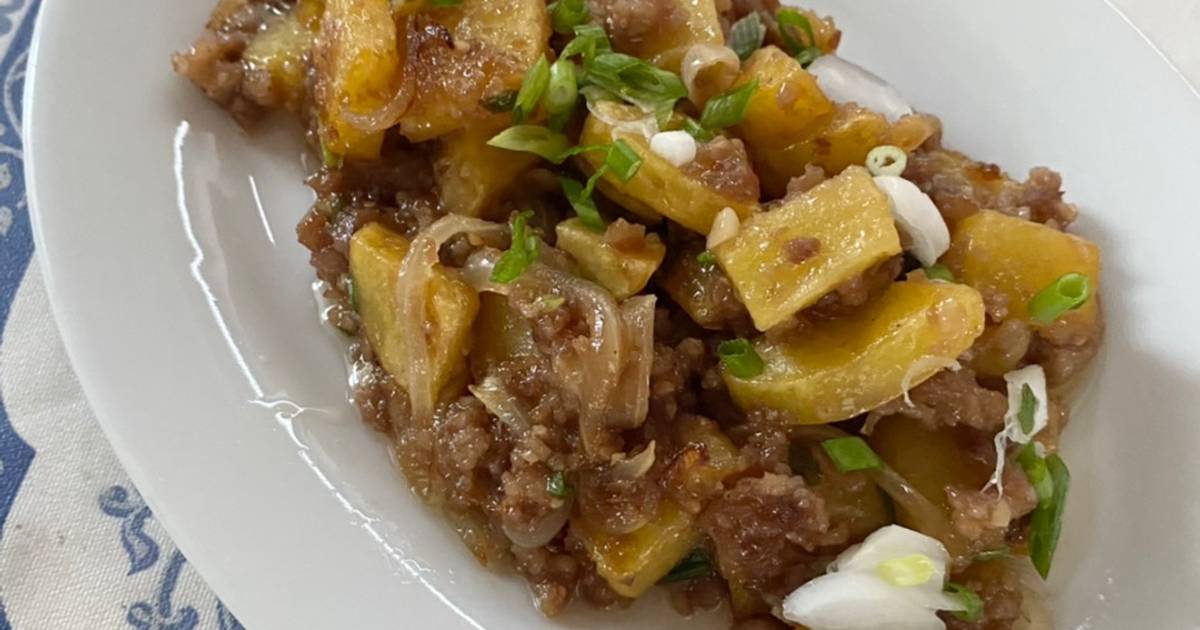 Resep Tumis kentang daging sapi oleh carin - Cookpad