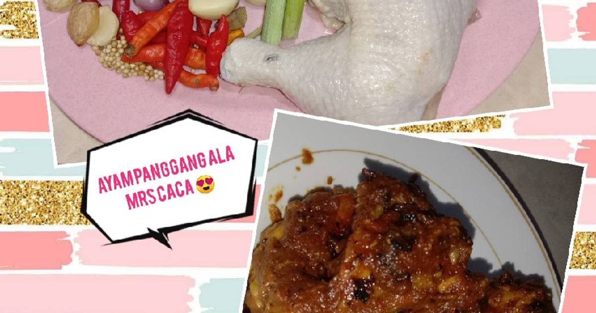 Resep Ayam Panggang Ala Mrs. Caca 😍 oleh Frisca Putri Maharani - Cookpad