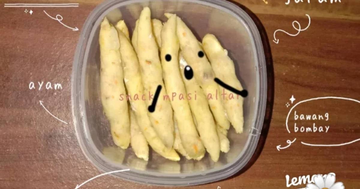 Resep Snack mpasi BB Booster|potato chick & cheese oleh Sri Ulfah - Cookpad