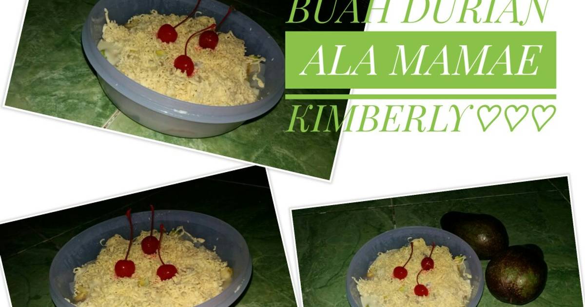 10 resep salad buah rasa durian enak dan mudah - Cookpad