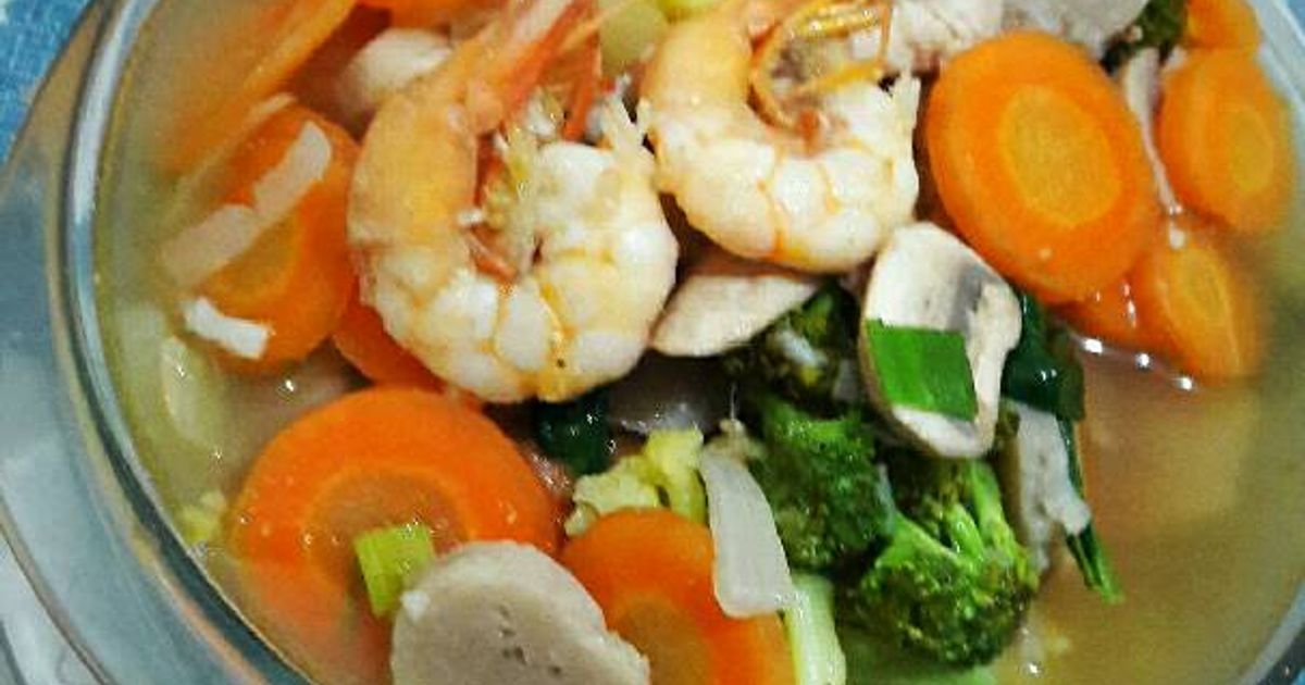 Resep sawi dan jamur kancing segar rumahan enak dan mudah - Cookpad