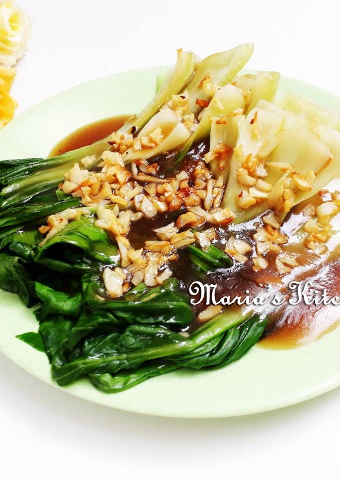 Resep Garlic Pakcoy / Pakcoy Bawang Putih oleh Maria’s Kitchen - Cookpad