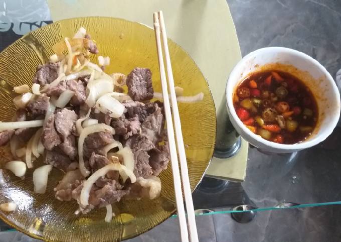 Resep BBQ Daging sapi simple oleh TaJIL96 - Cookpad