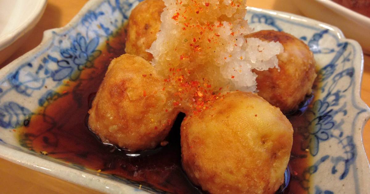 Steamed Potatoes with Grated Daikon Dressing Recipe by Rie - Cookpad