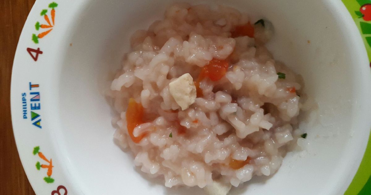 Resep Nasi Tim Tahu Telor Kacang Merah Wortel (Mpasi 9+) oleh Leni ...
