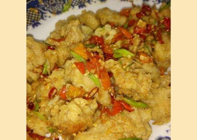 Resep Ayam Cabe Garam oleh Desinta.ap - Cookpad