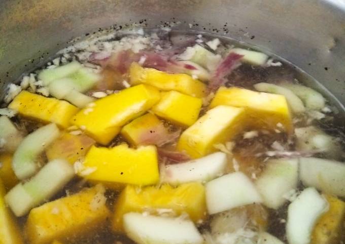 Resipi Sayur Pedas Labu Kuning dengan Timun oleh Zarafafiis ️🌹 - Cookpad