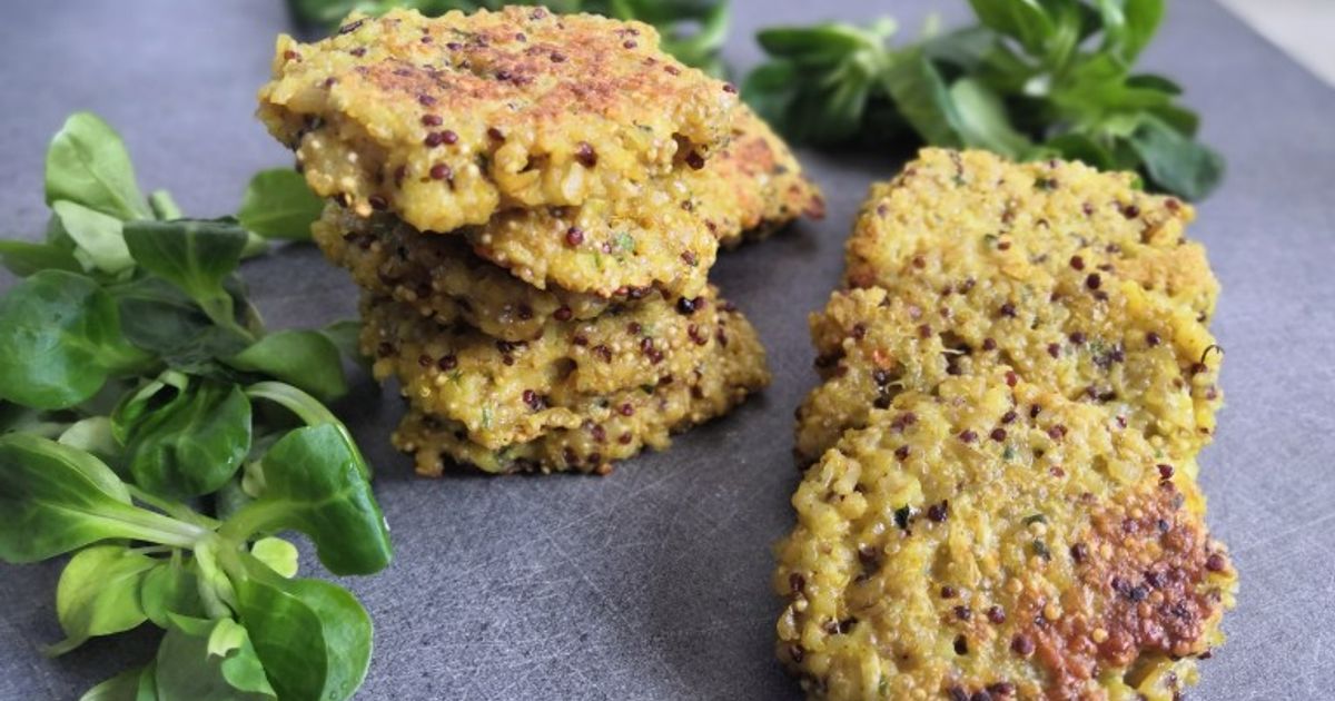 Galettes De Quinoa Au Curry de Ma_Petite_cuisine_familiale - Cookpad