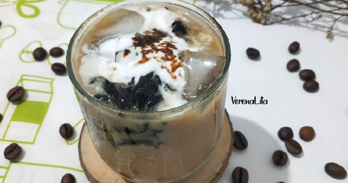 9 resep es latte cincau enak dan mudah - Cookpad