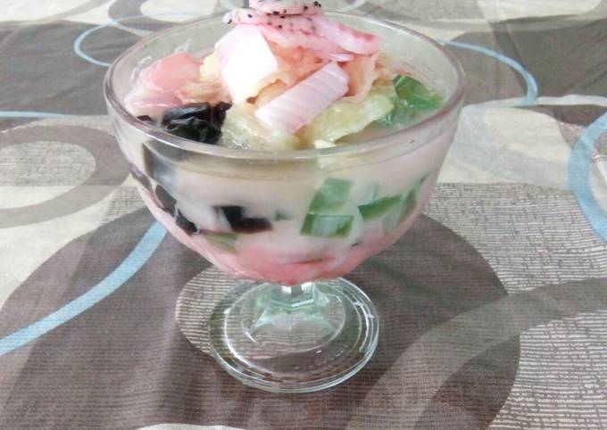 Resep Es Campur Buah Seger oleh Bunda Rambe - Cookpad