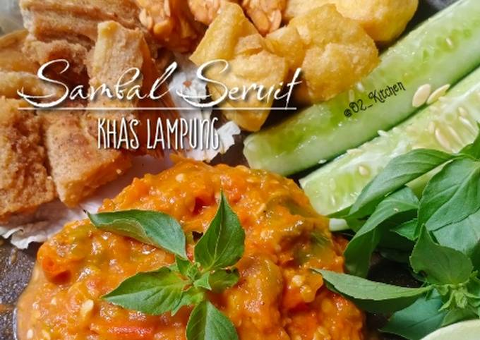 Resep #188 Sambal Seruit Khas Lampung oleh Ratih Anita Dewi - Cookpad