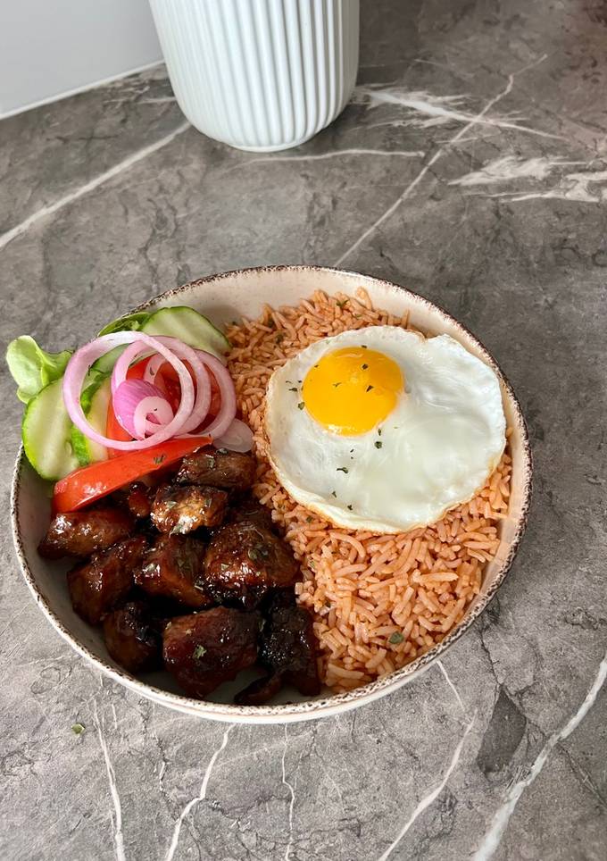 Bœuf lôc lac 🇰🇭🇹🇭 de Les recettes de zina - Cookpad