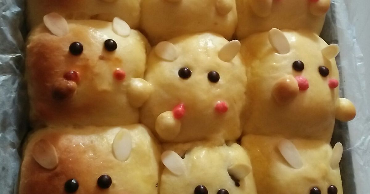 Resep Roti Manis Karakter oleh Riana Agustina - Cookpad