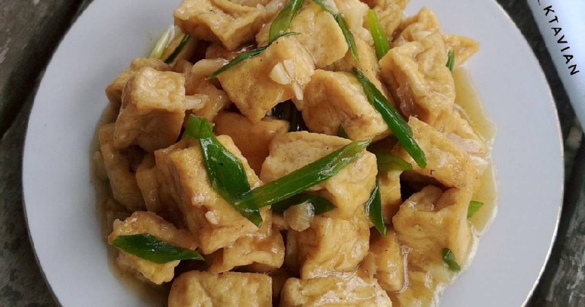 Resep Tahu Masak Bawang oleh Putri - Cookpad
