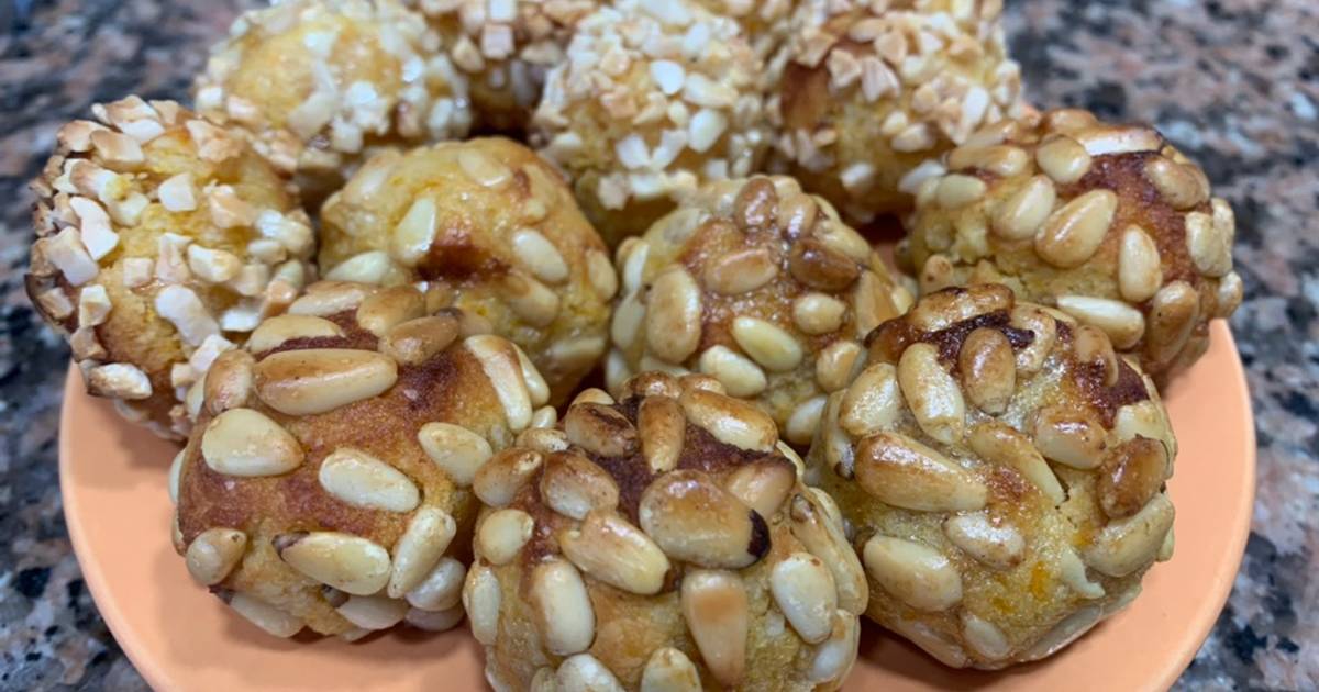 Panellets saludables de calabaza y almendra, sin azúcar! Receta de Arantza- Cookpad