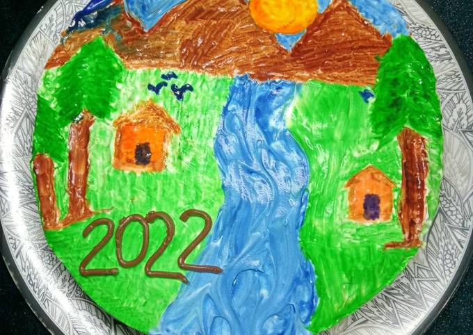 Welcome Cake 2022 Recipe by Kiran Asghar - Cookpad