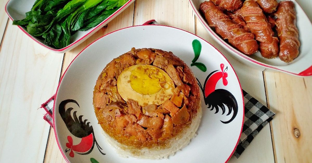 Resep nasi tim ayam rumahan: Lembut, gurih, dan sehat
