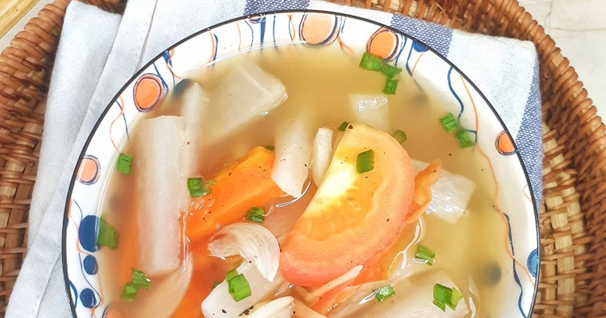 Resipi Menu Berpantang : Sup Lobak oleh Jeehan Kitchen - Cookpad