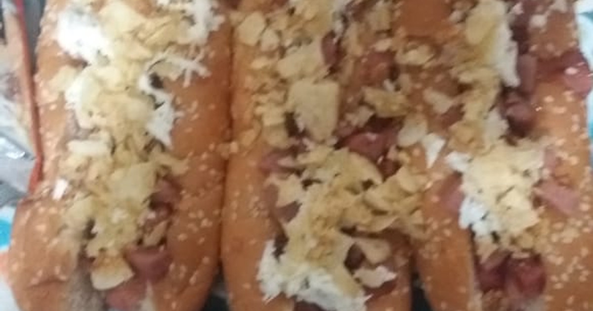 Hot Dog Con Salsa Bbq Receta de Maria Alejandra Simancas Decola- Cookpad