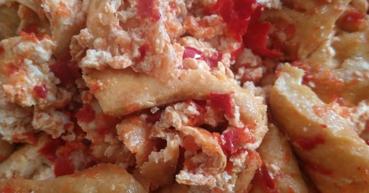 Resep Sambal Kosek Tahu oleh dian pawero - Cookpad