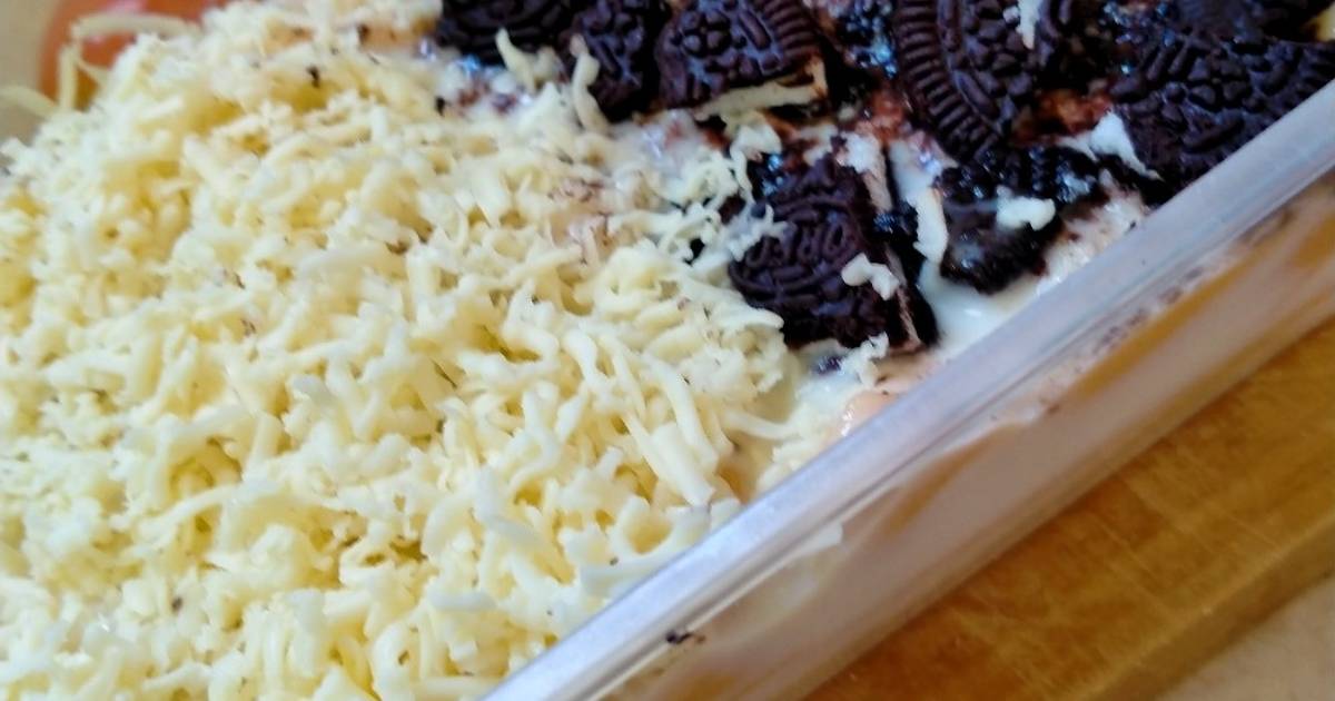 Resep Setup roti topping keju n oreo oleh Dewina Pratiwi - Cookpad