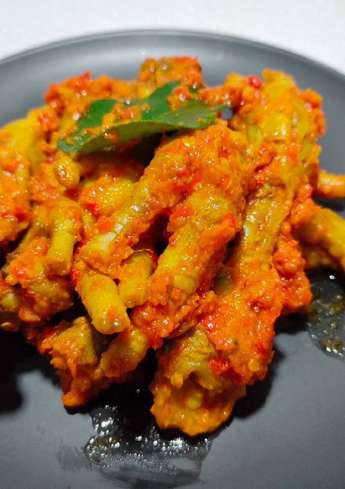 Resep #86. Ceker Mercon Super Lembut oleh Lina Hadayanti - Cookpad