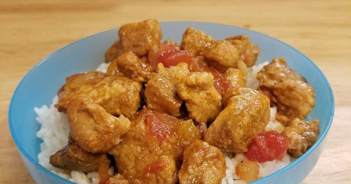 Peachy Pork Picante Recipe by Stephanie Goldman