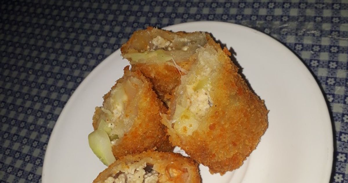 Resep isian risol mayo kulit lumpia rumahan enak dan mudah - Cookpad