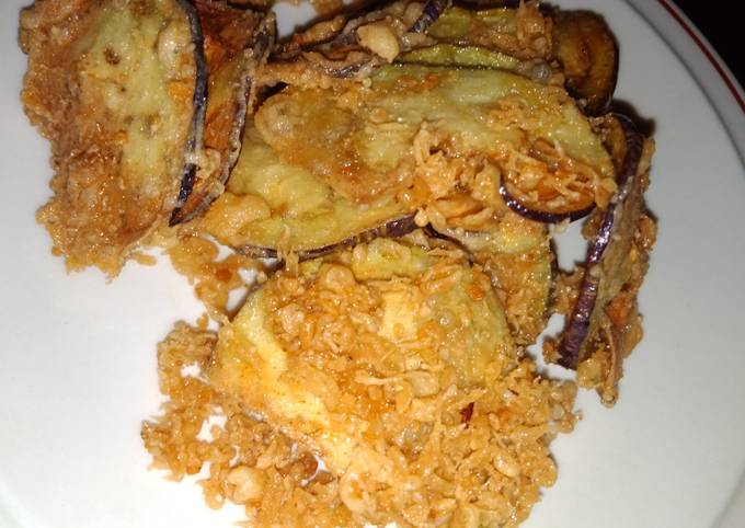 Resep Keripik terong crispy oleh tamarass - Cookpad