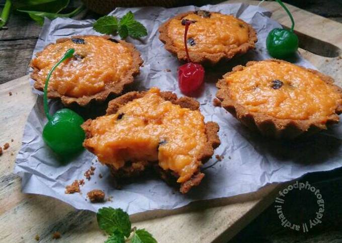 Resep Pie Labu with Biscuit Crust oleh Ardhaniluvnabva - Cookpad