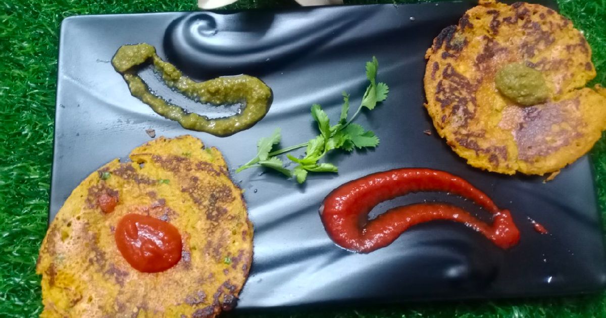 Left Over Dal Chilla Recipe by Kusum Lata Sharma - Cookpad
