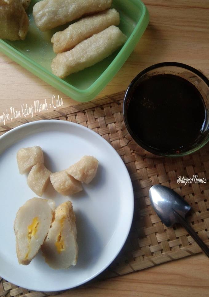 Resep Pempek Ikan Kakap Merah with Cuko Palembang oleh Lina Subrata ...