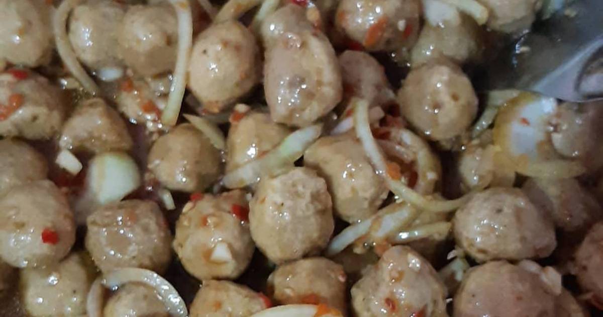 93 resep bakso ayam saos tiram enak dan mudah - Cookpad