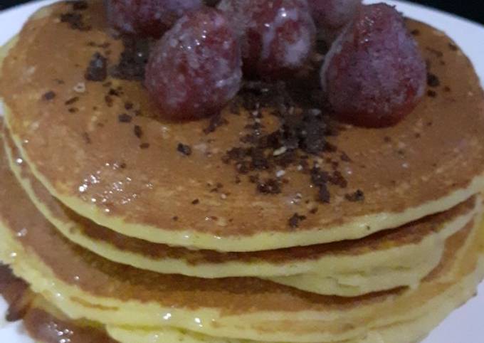 Resep Pancake Tepung Almond oleh Trie Wahyuni - Cookpad