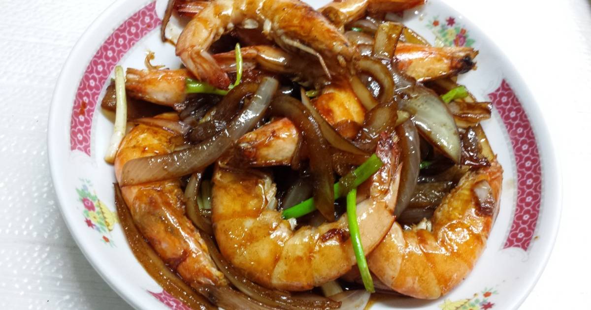 Resep Udang saos kecap oleh Carrera FeDoRa - Cookpad