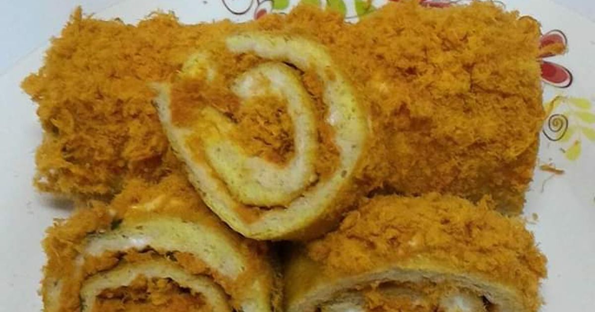 Resipi Roti Roll Chicken Floss oleh Dunia Hanya Sementara Fy - Cookpad