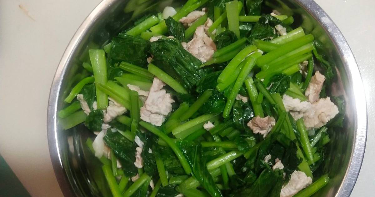 Resep Caisim tumis daging oleh Sisilia Juniarti - Cookpad