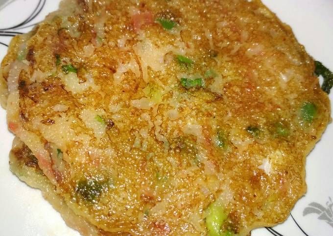 Vegetable cheela Recipe by Shweta Aggarwal - Cookpad