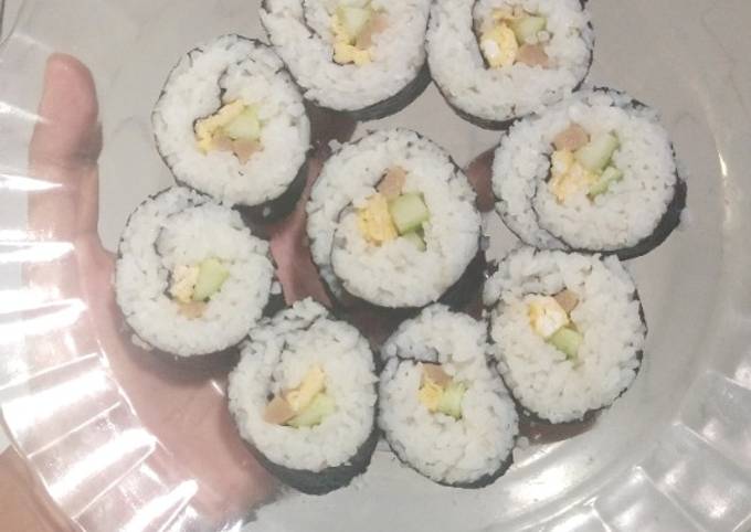 Resep Kimbap simple oleh Lisna P - Cookpad