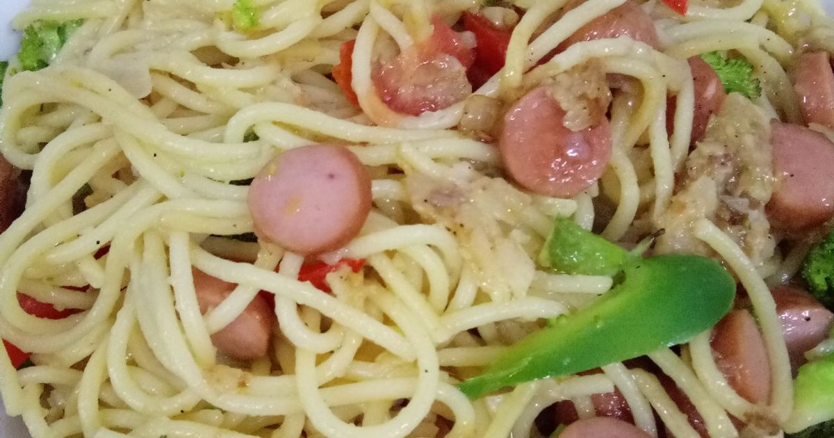 Resipi Spaghetti Aglio Olio (Italy) oleh Rose Nani Nizah Nayan - Cookpad